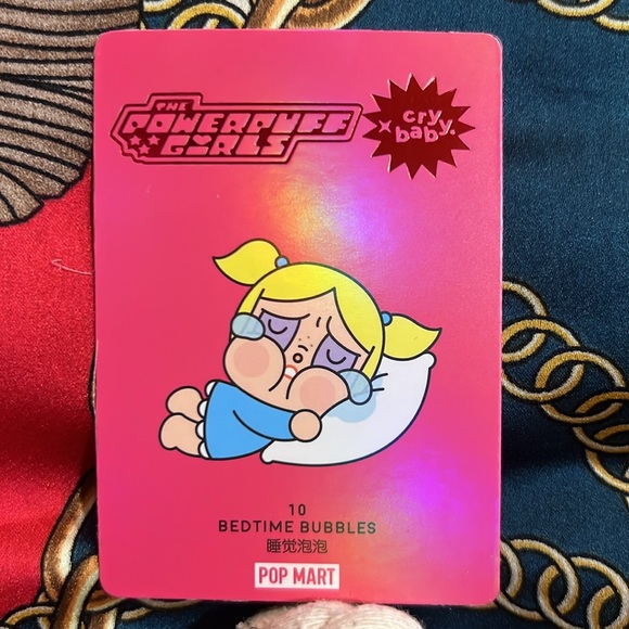 Other | Powerpuff Girls X Crybaby Pop Mart Collectible Bedtime Bubbles ...